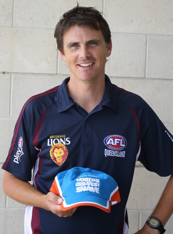 Rohan Josh shave for a cure - AFL Sunshine Coast Juniors - GameDay