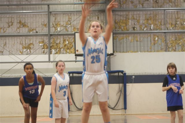 OUR U12 GIRLS IN MELBOURNE 2013 - Western Magic Basketball Club - GameDay