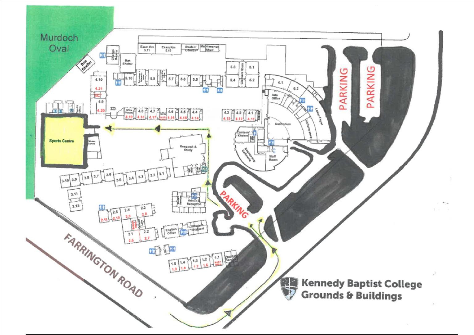 Competition Venues Map - Willetton Basketball Association Inc. - GameDay